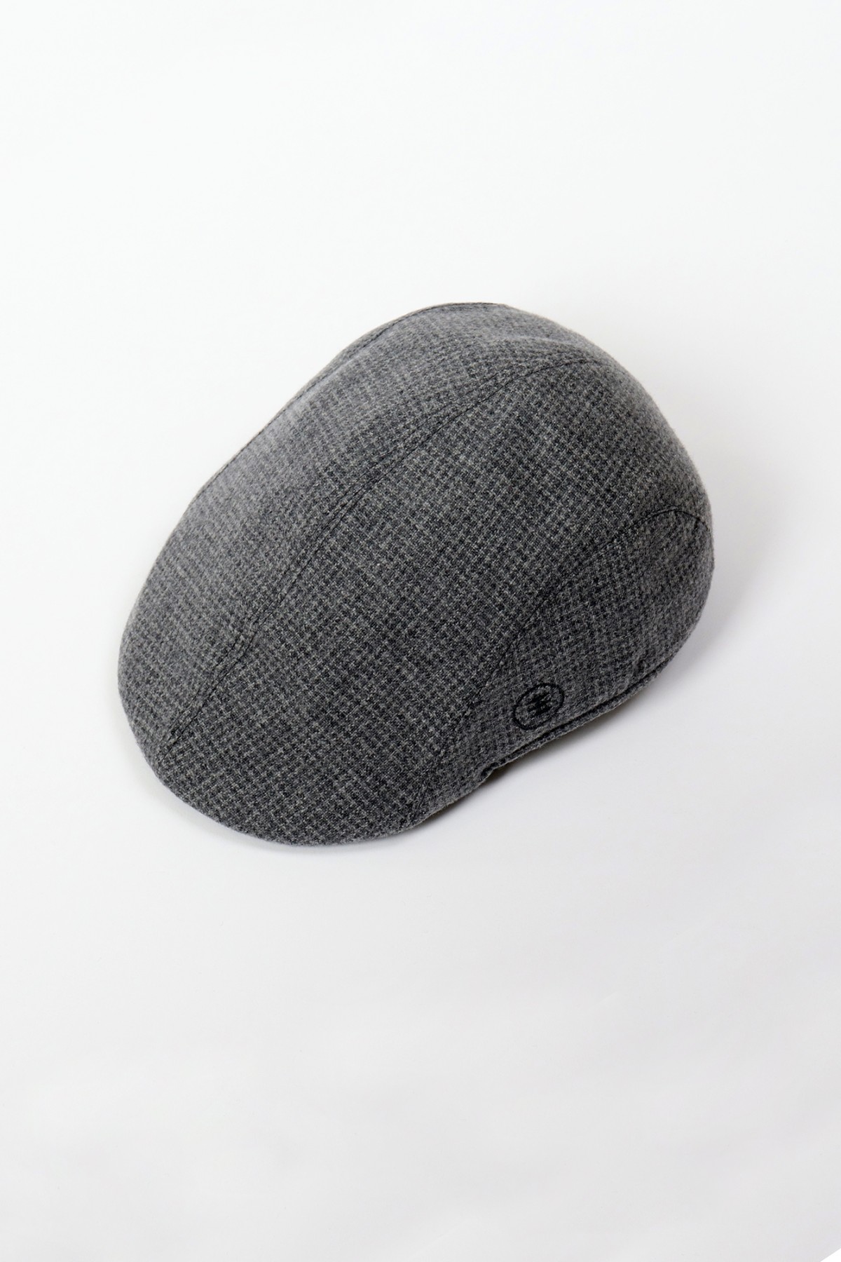 English Cap with Herringbone-Effect