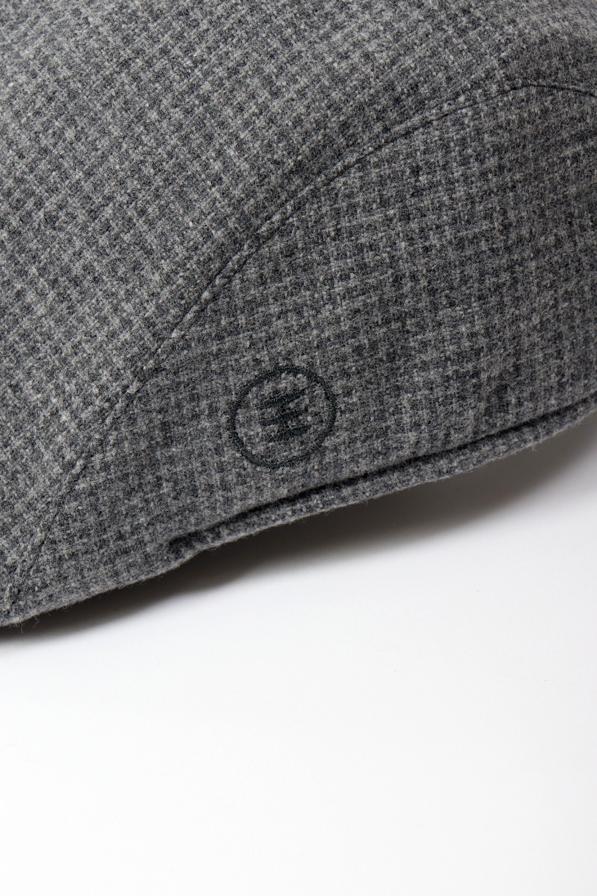 English Cap with Herringbone-Effect